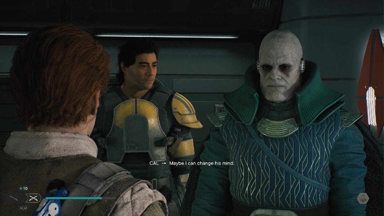 STAR WARS Jedi: Survivor catching Senator Daho Sejan - YouTube