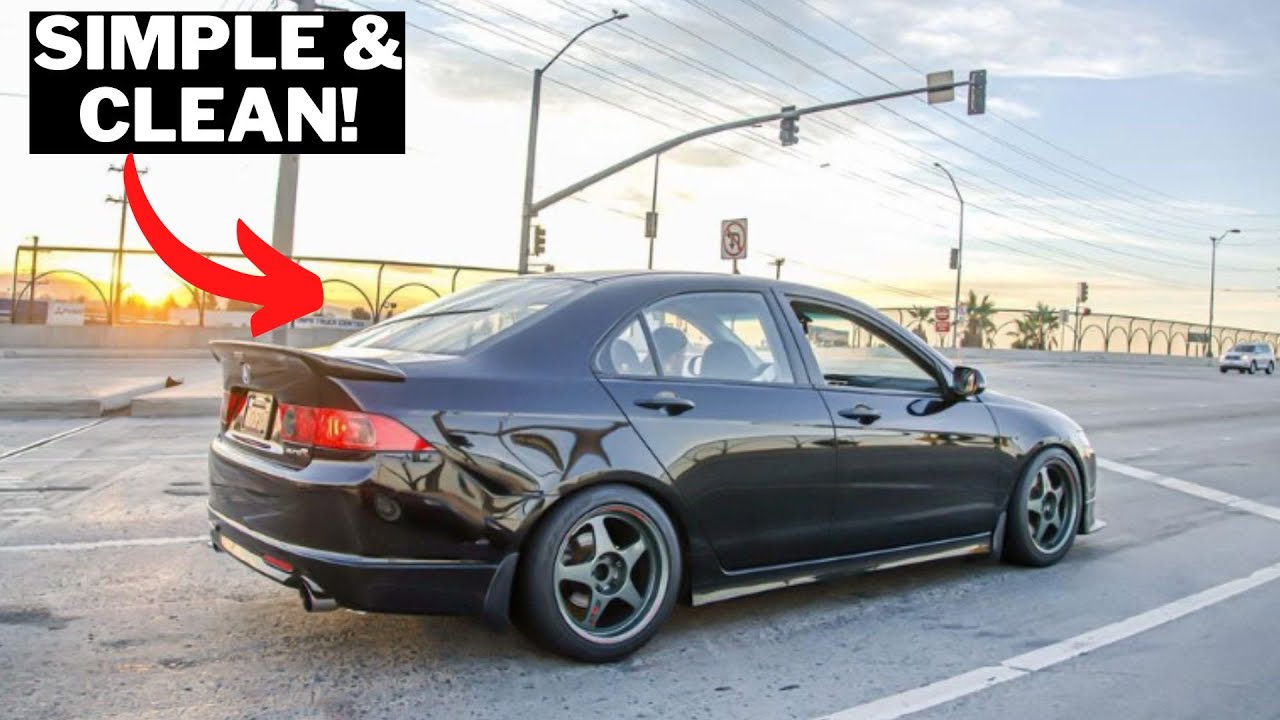 SIMPLE & Clean 2007 Acura TSX: Canadian Chassis! - YouTube