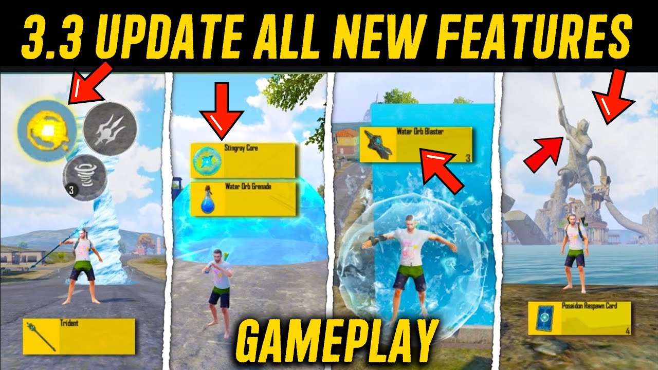 FINALLY!! 🔥BGMI New 3.3 Update - Whole Erangel Underwater - New water ...