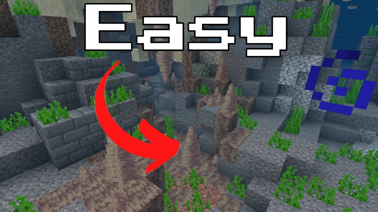 How to find dripstone in Minecraft 1.17 - YouTube