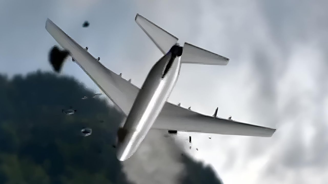Japan Air Lines Flight 123 - Crash Animation 3 - YouTube