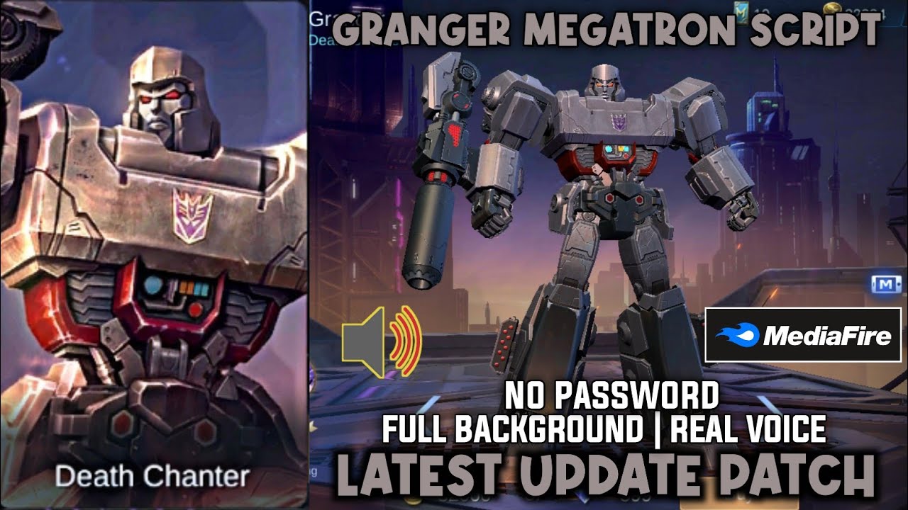 Granger MEGATRON X TRANSFORMER Skin Script | No Password & Full Effects ...
