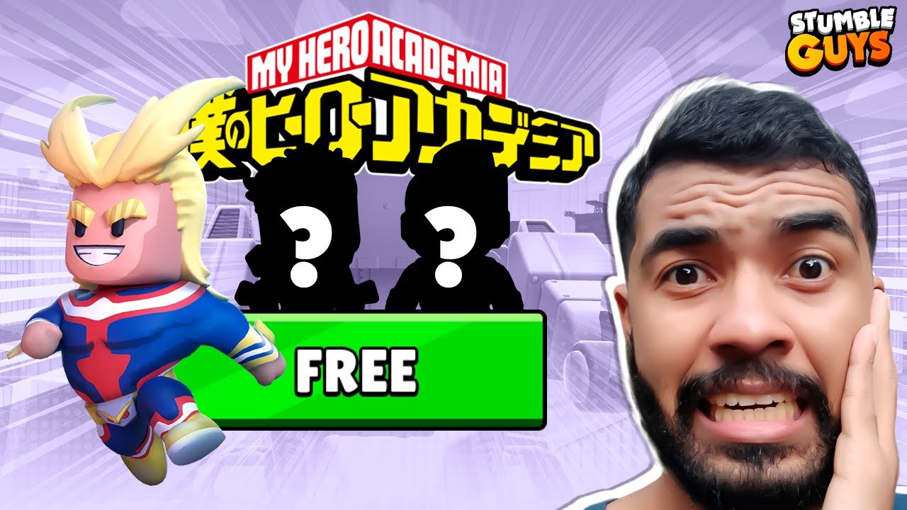 CORRA!!! E PEGUE SUAS SKINS E CAIXA GRÁTIS DO MY HERO ACADEMIA NO ...