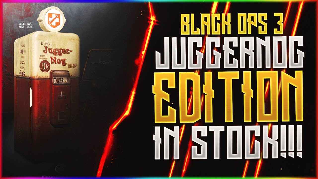 Call Of Duty: Black Ops 3 - JUGGERNOG EDITION IN STOCK!!! - BUY IT NOW ...