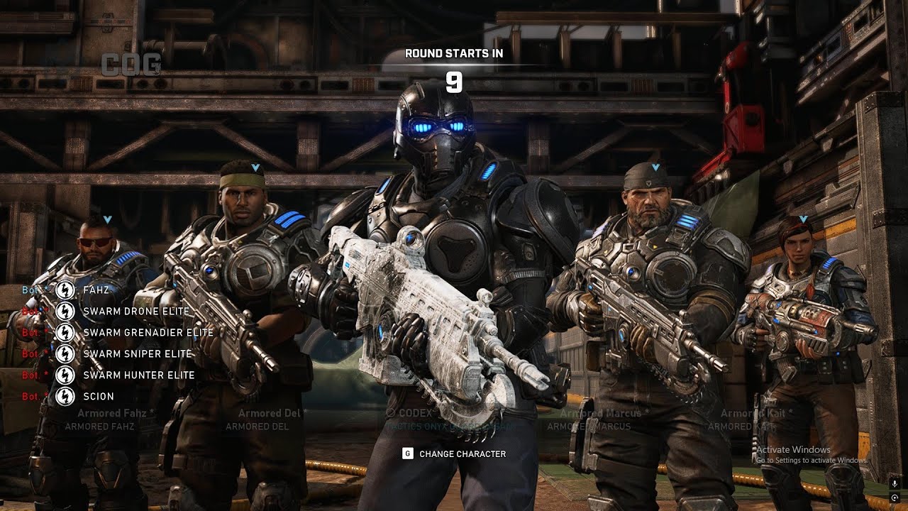 GEARS 5 TACTICAL ONYX GUARD CASAN FOUNDATION DEATHMATCH ADVANCE BOT ...