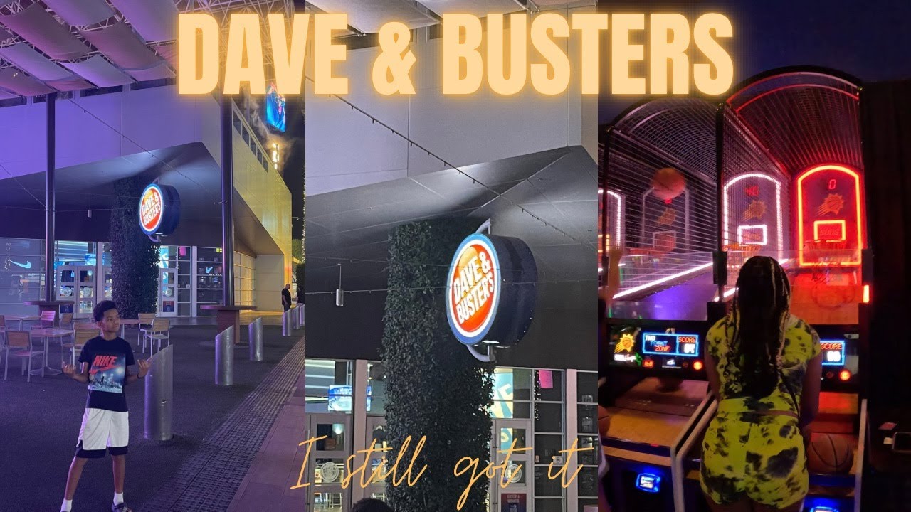 Dave & Buster's Adventure: Arcade games & winning basketball showdown ...
