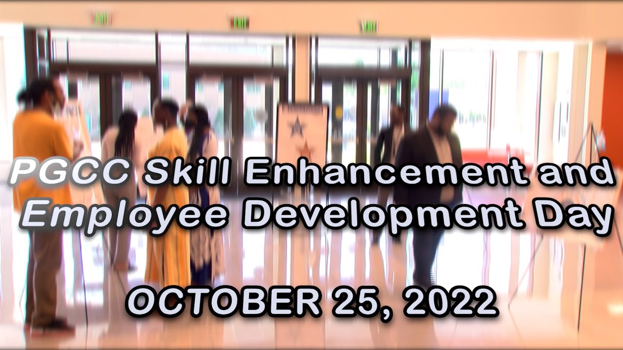 PGCC Skill Enhancement and Employee Development Day - YouTube