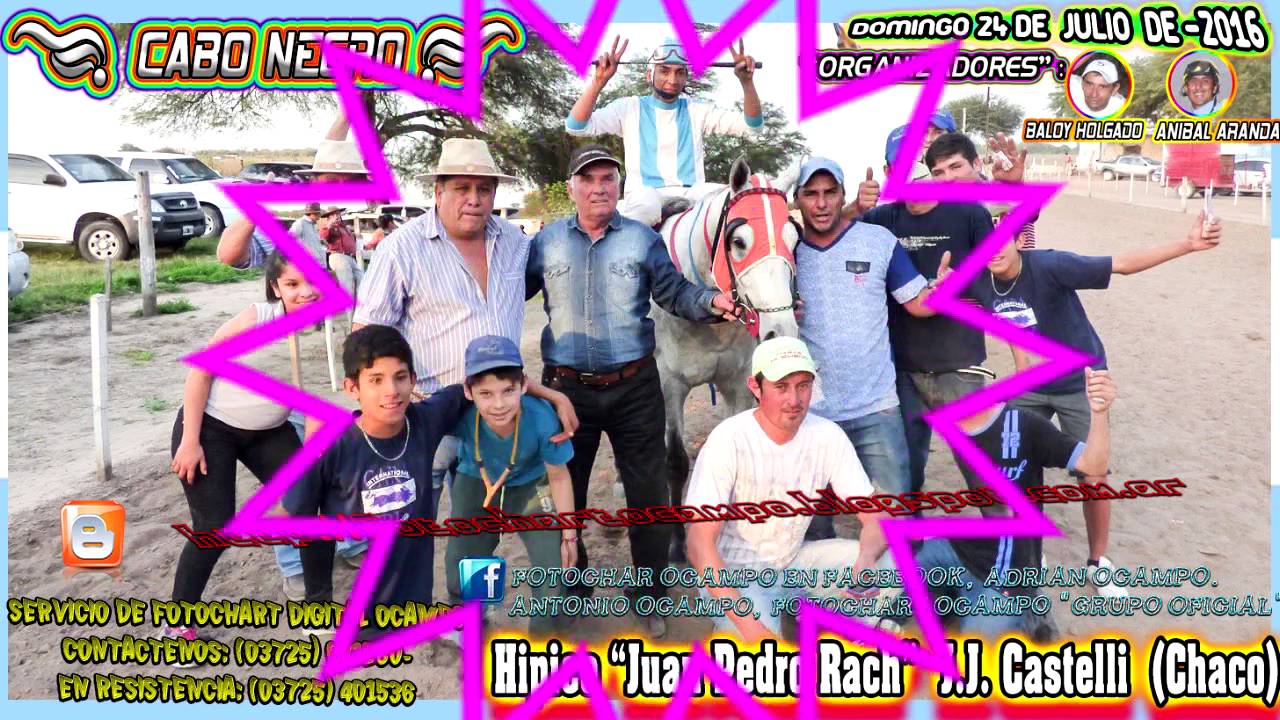 COMPILADO DE JUAN JOSÉ CASTELLI (CHACO) DOMINGO 24 DE JULIO DE 2016 ...