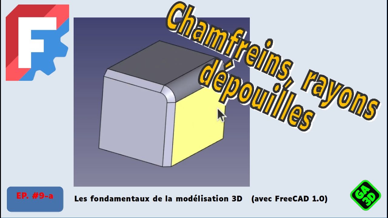 Rayons, Chanfreins et Angles dans FreeCAD : Techniques Avancées de ...