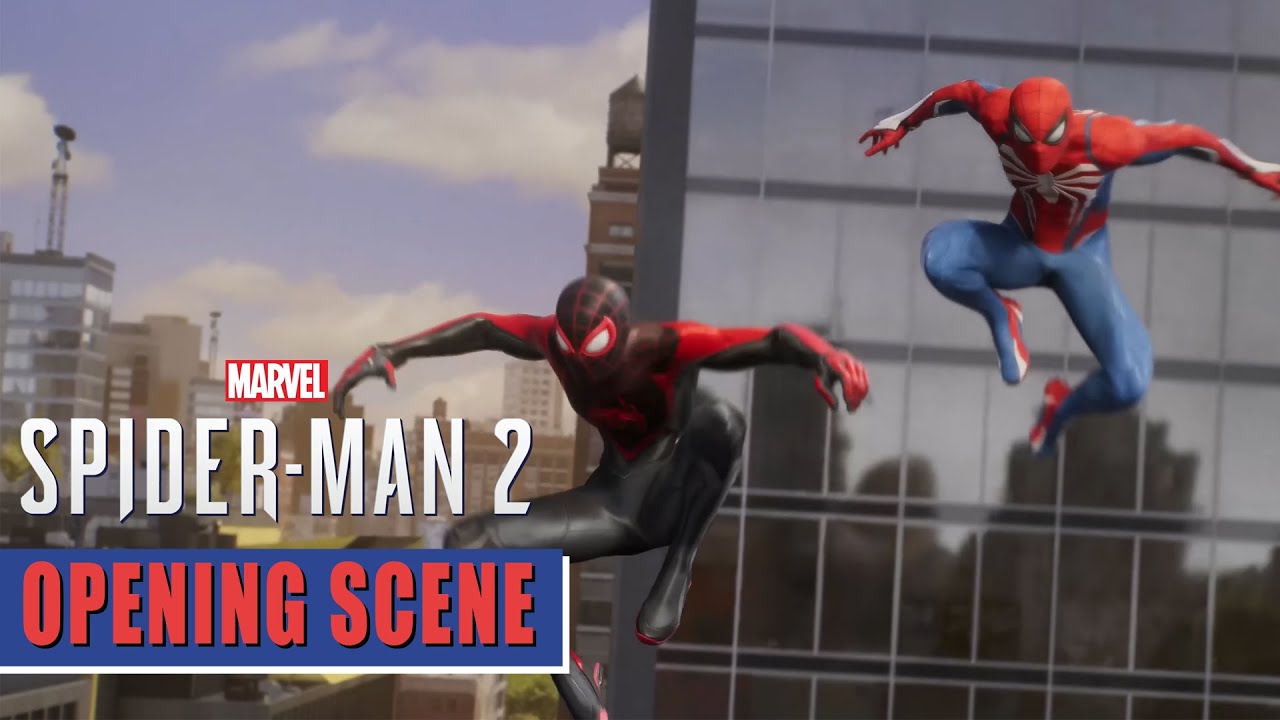 Marvel's Spider-man 2 | Opening Scene on PS5 #spiderman2ps5 #spiderman2 ...