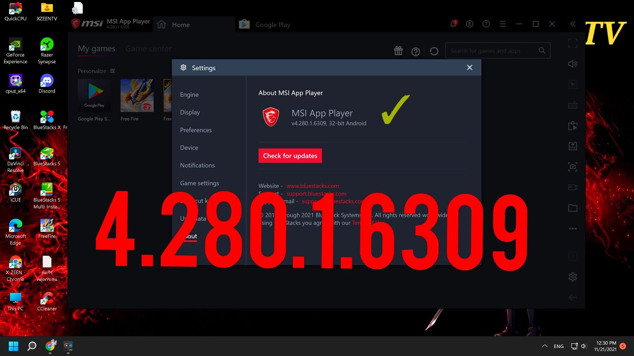 MSI 4.280 มาใหม่ทดสอบ / NEW UPDATE - YouTube