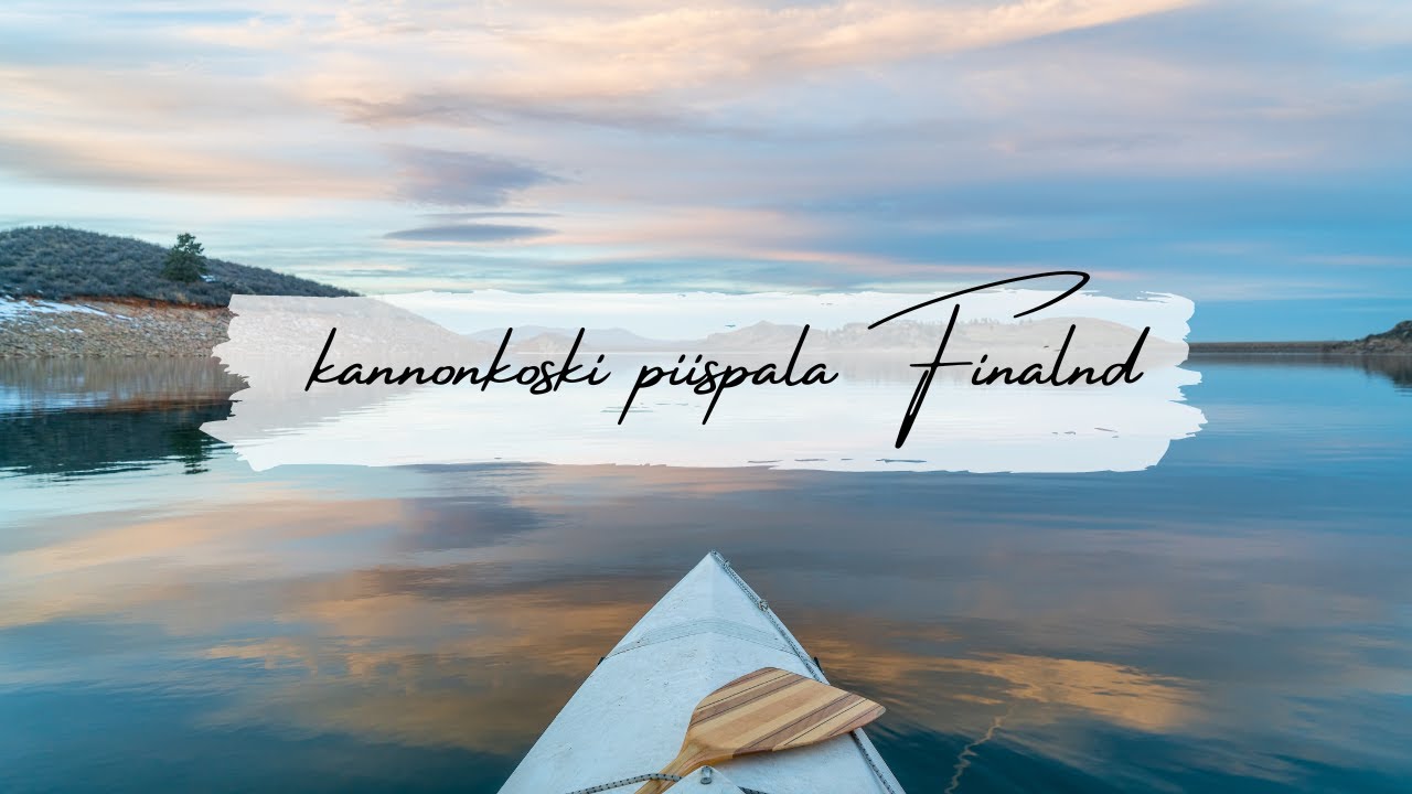 Frozen lake kannonkoski piispala Finalnd - YouTube