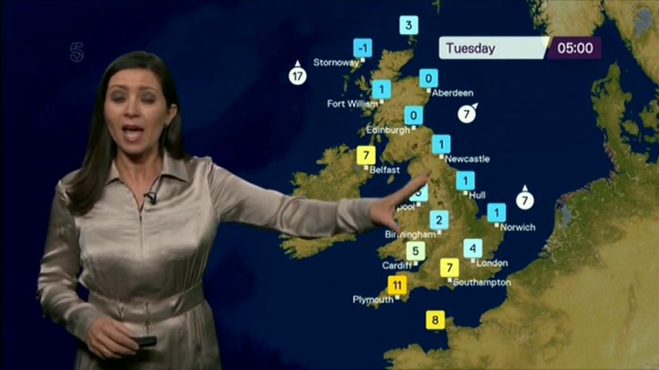 Clare Nasir 5 Weather 2016 12 05 - YouTube