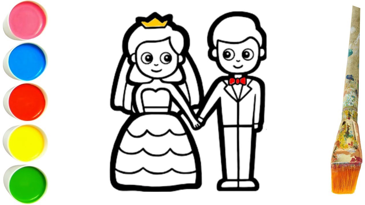 Creating Magical Prince and Princess Artwork | Step by Step Drawing and ...