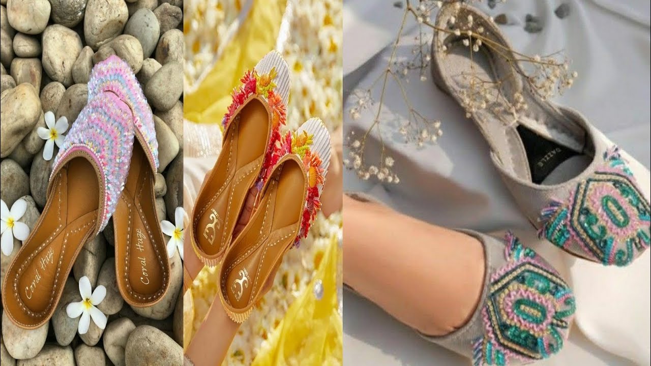 beautiful style new khussa Eid collection latest fantastic ideas - YouTube