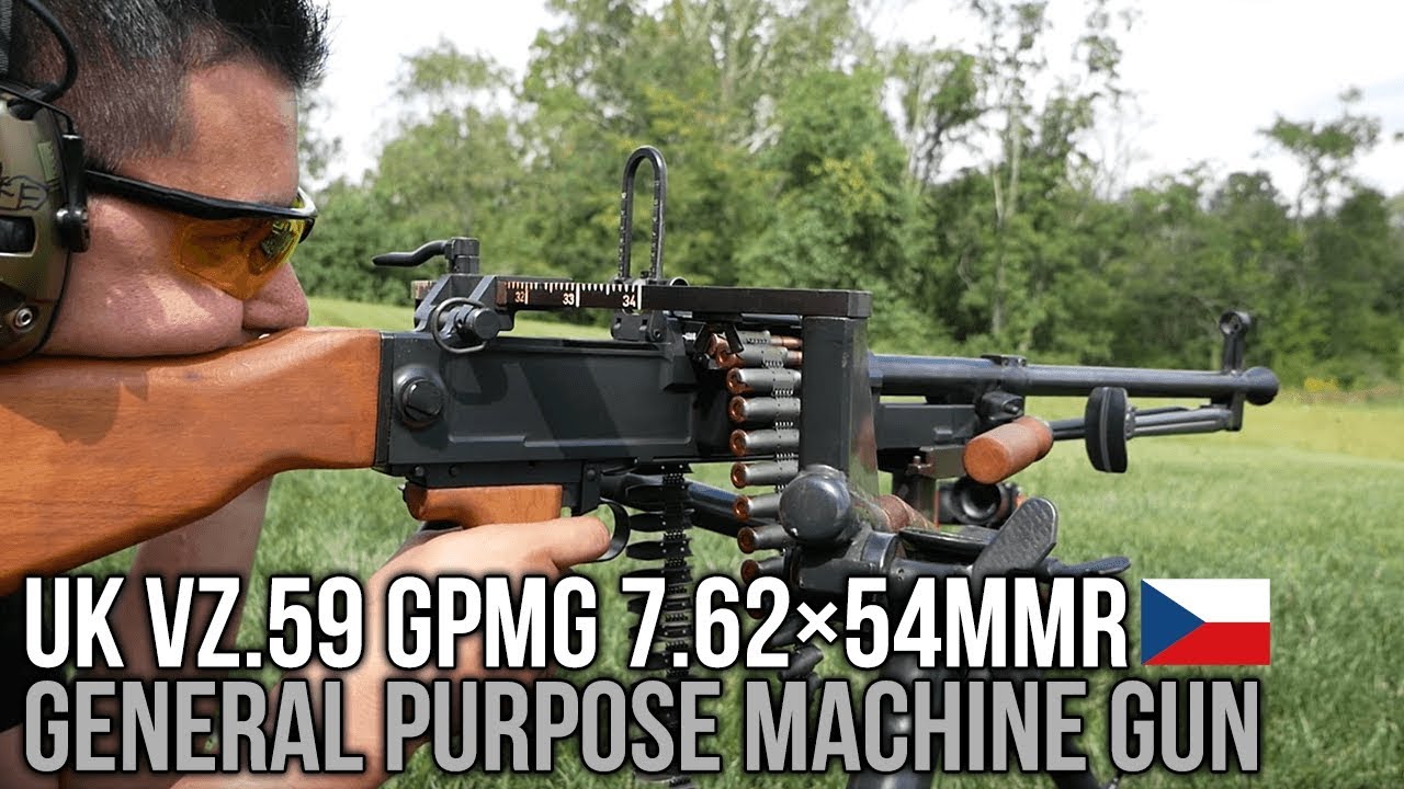 Iconic and Unique: The UK Vz.59 General Purpose Machine Gun - YouTube