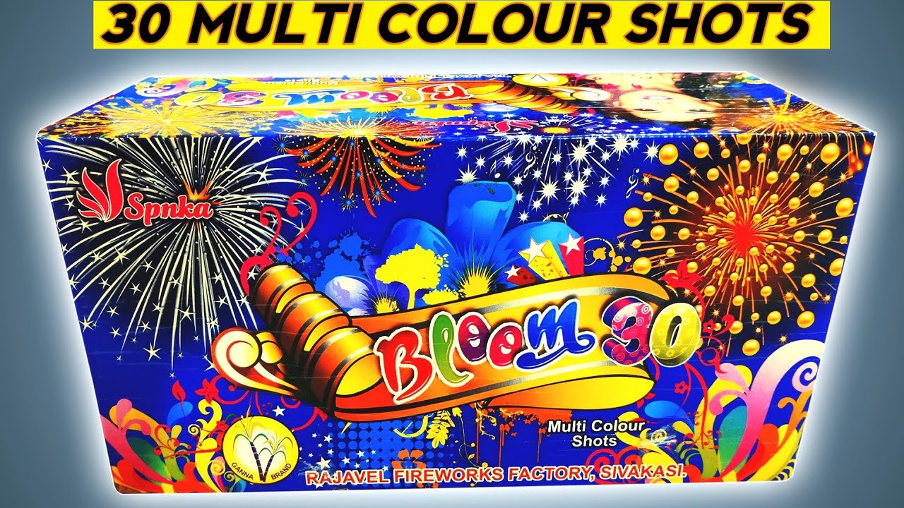 BLOOM 30 SKY SHOT TESTING FROM SPNKA FIREWORKS | DIWALI SKY SHOT - YouTube