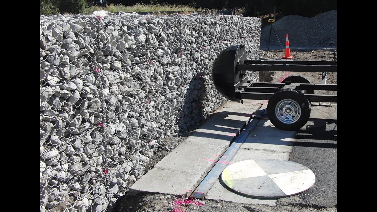 Holmes Solutions - Modular Rockfall Protection Wall - YouTube