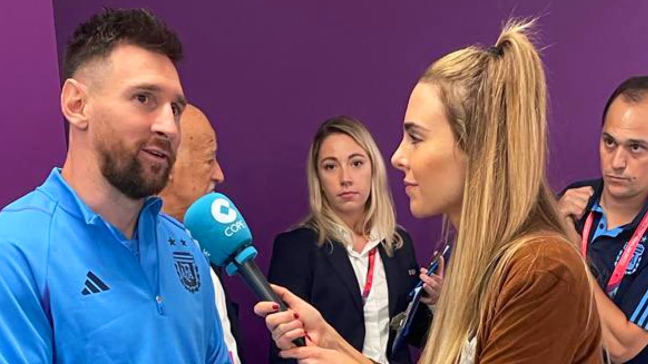 Entrevista exclusiva a Leo Messi tras clasificarse a cuartos de final ...