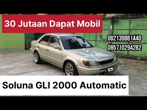 Mobil 30 jutaan | Soluna GLI Matic Tahun 2000 #jualbelimobilbekas # ...