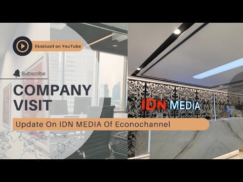 AFTER MOVIE COMPANY VISIT 2022 - Econochannel Goes to Idn Media - YouTube