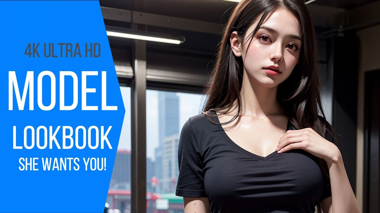 4K AI DAILY | A pretty girl in the subway | LOOKBOOK AMAZING - YouTube