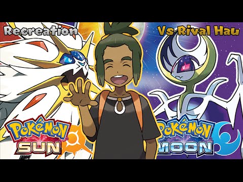 Pokémon Sun & Moon - Rival Battle (Remastered) - YouTube