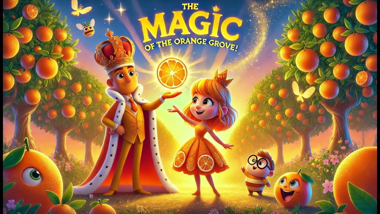 The Orange Adventure | Kids English Poem | The Kids Program - YouTube