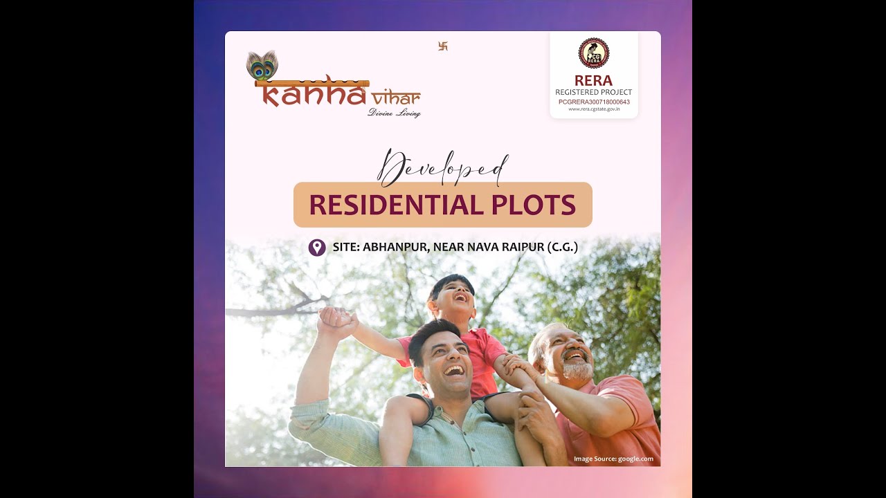 KANHA VIHAR COLONY, Abhanpur, Durg-Patan Highway, Near Naya Raipur ...