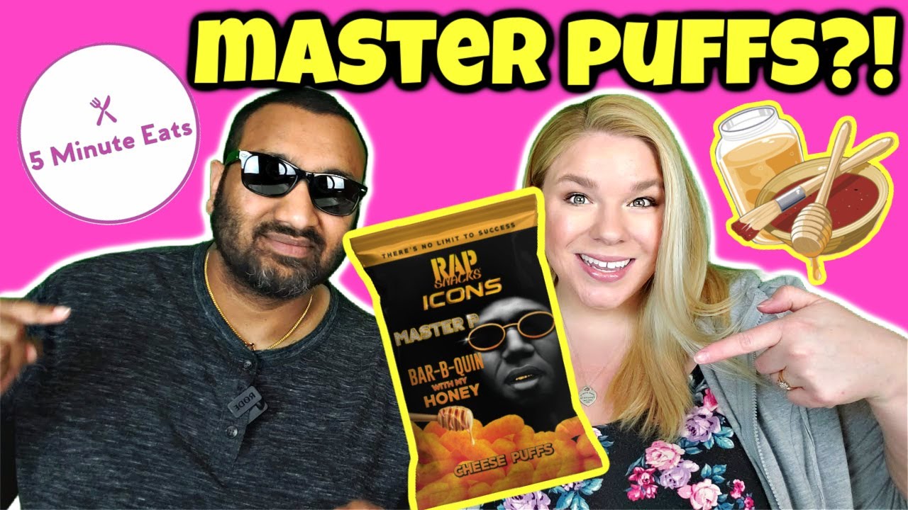 Rap Snacks Icons Master P Bar-B-Quin With My Honey Cheese Puffs Review ...