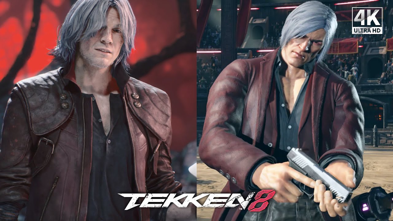 How to make Dante DMC in Tekken 8 Customization 2024 - YouTube