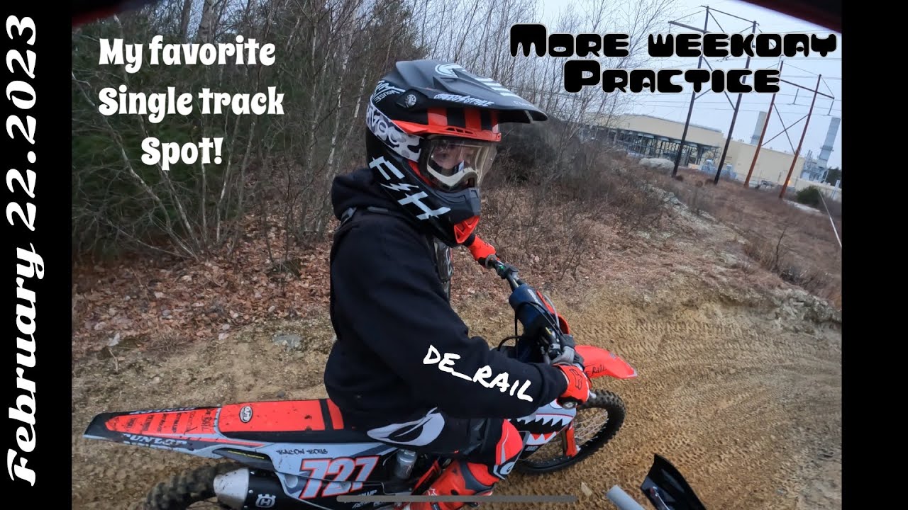 Motocross Dirt Bike Trail Riding My Favorite Single Track Loop GoPro ...