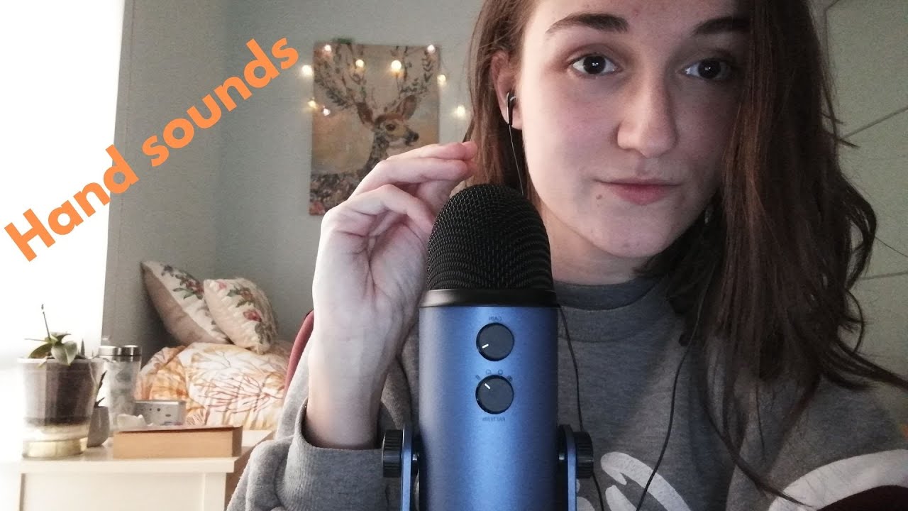 ASMR Hand sounds /ASMR in english/ MOON ASMR - YouTube