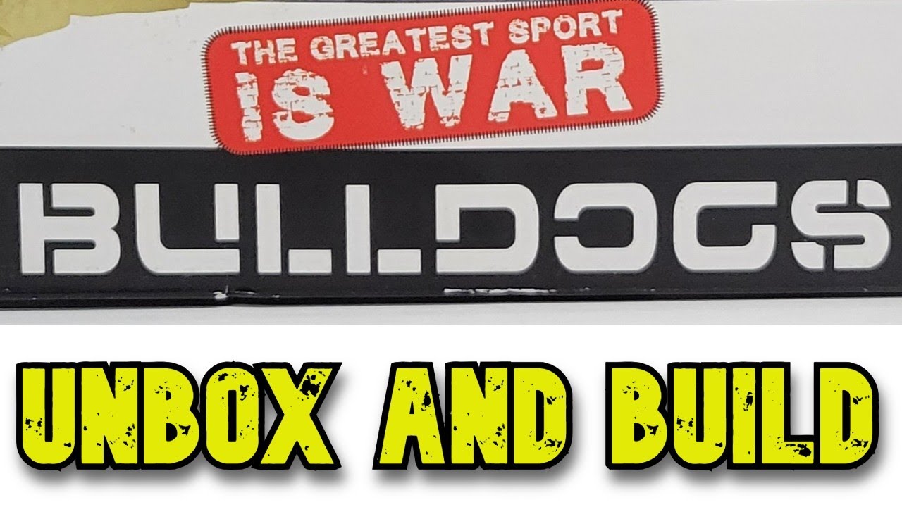 WARGAMES ATLANTIC: Death Fields Bulldogs Unboxing and Build - YouTube