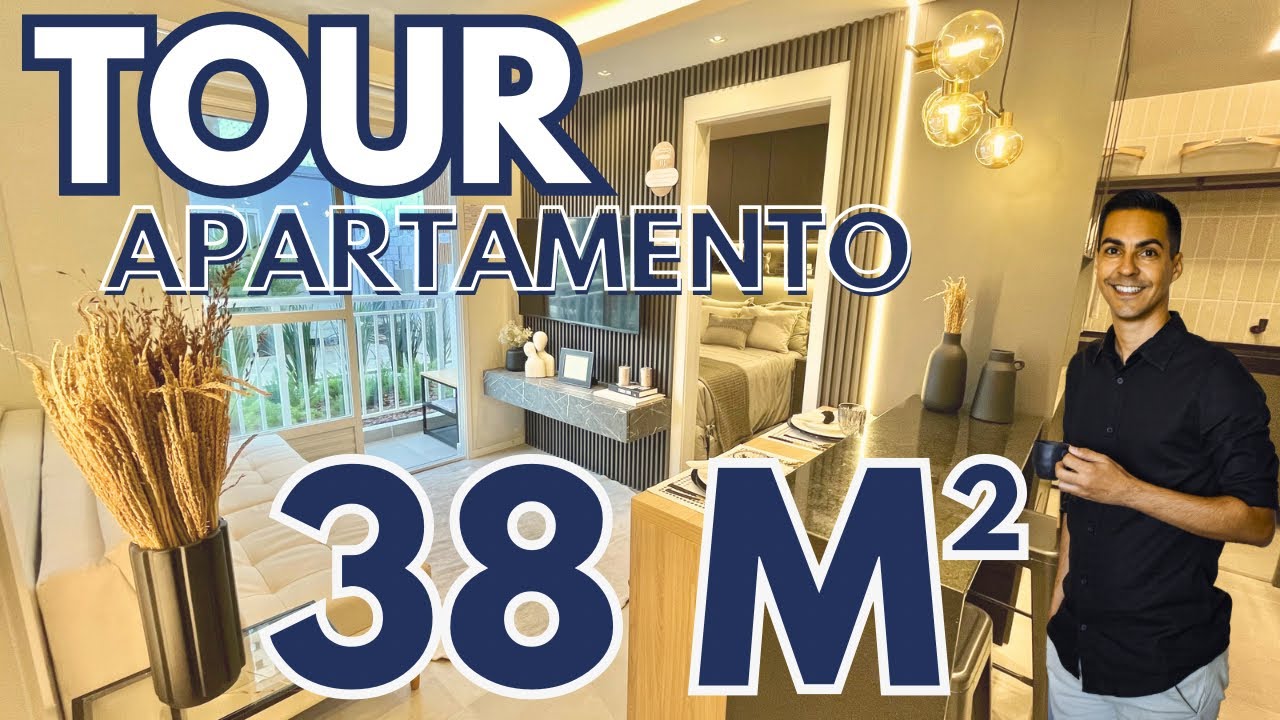 ESSE APARTAMENTO ESTÁ MUITO BEM APROVEITADO - TOUR APÊ 38M2 - tour apê ...