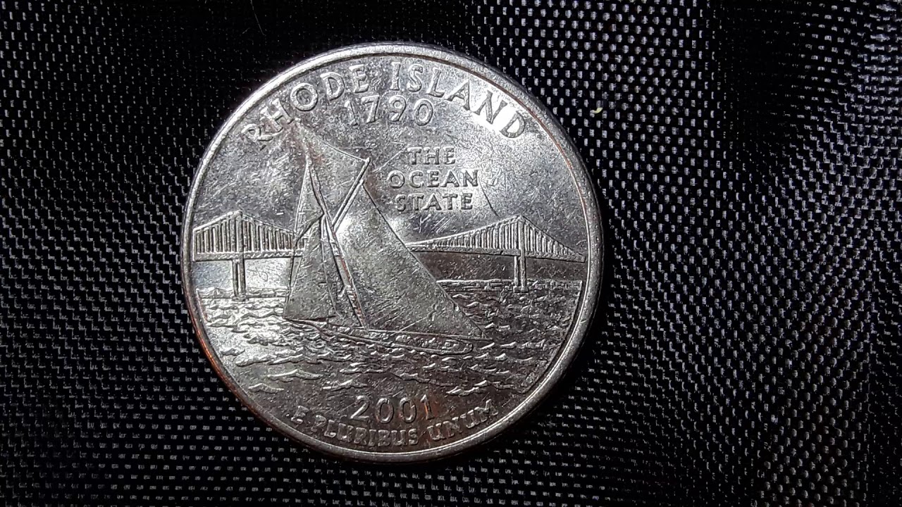 RHODE ISLAND STATE QUARTER - YouTube