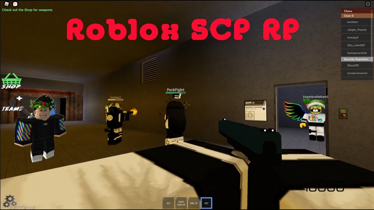 Roblox SCP RP | GOING WILD! - YouTube