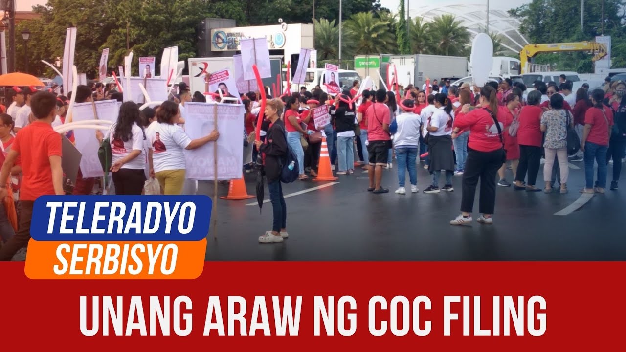 Supporters flock outside venue for first day of COC filing | Mandato ...