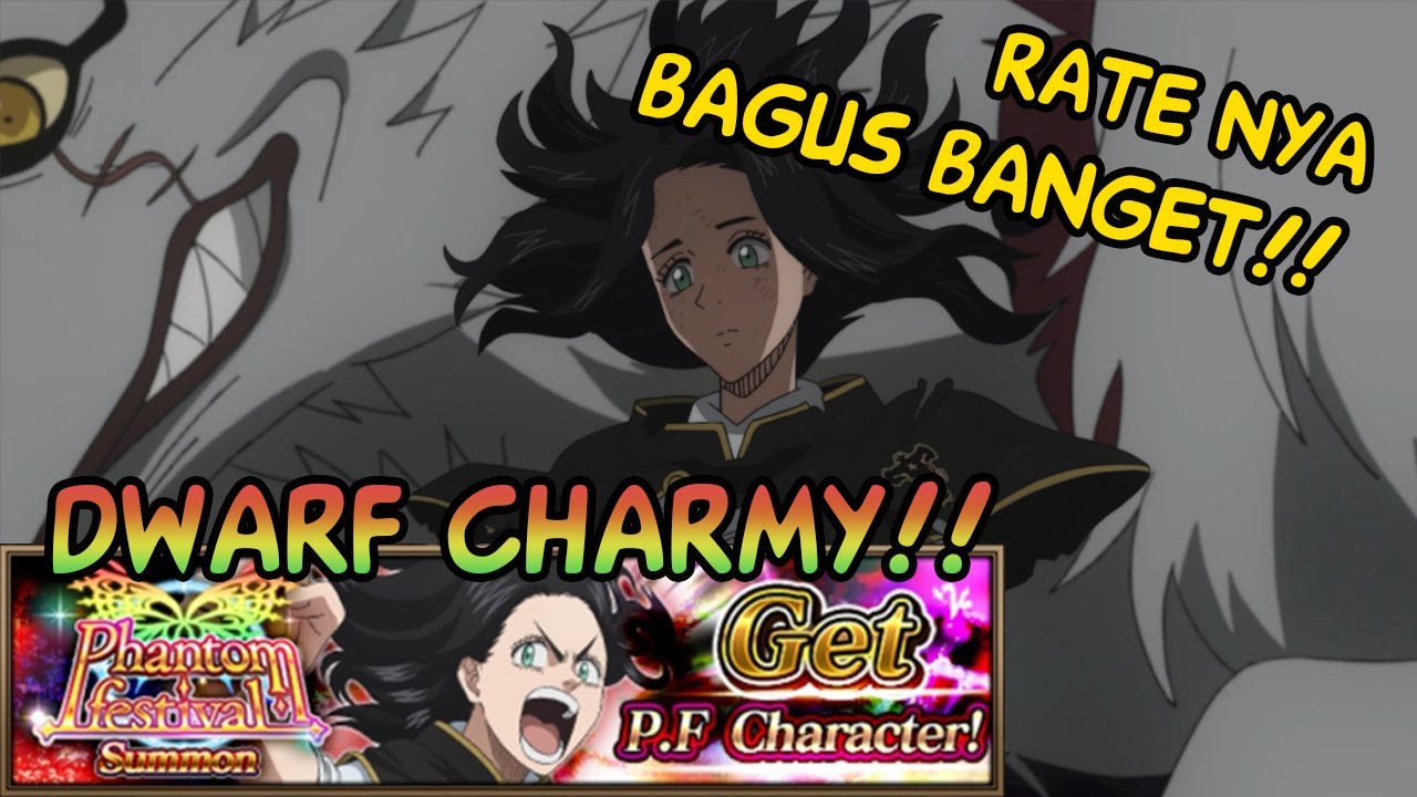 "DWARF CHARMY" Phantom Festival! Rate-nya Bagus Banget!! | Black Clover ...