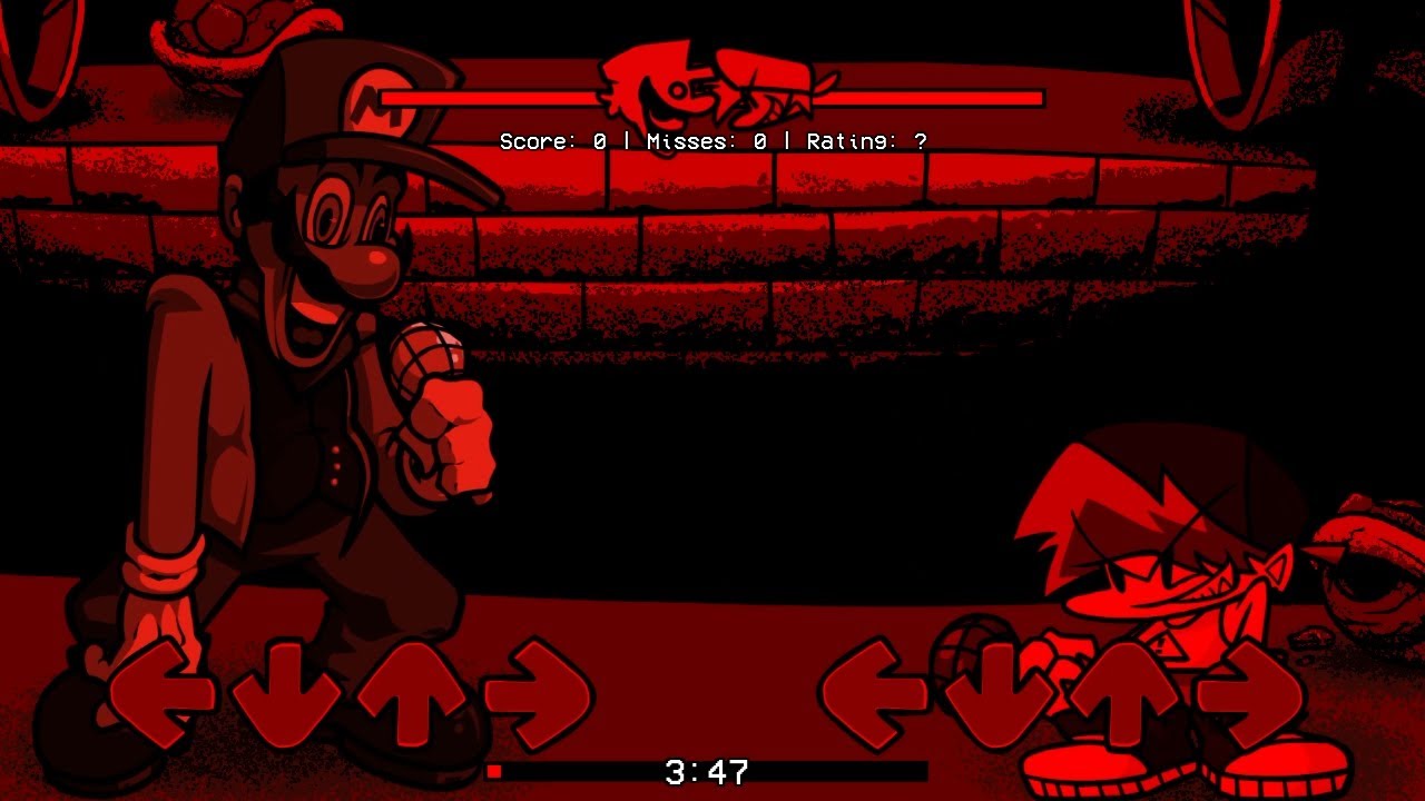 FNF - D-Sides V3 - It's-a-Me (by Sandi ft. FriedFrick) - [FC/4k] - YouTube