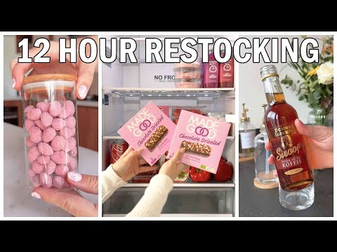 12 Hours Of Restocking/Organizing/Cleaning ASMR Videos To Fall Asleep To