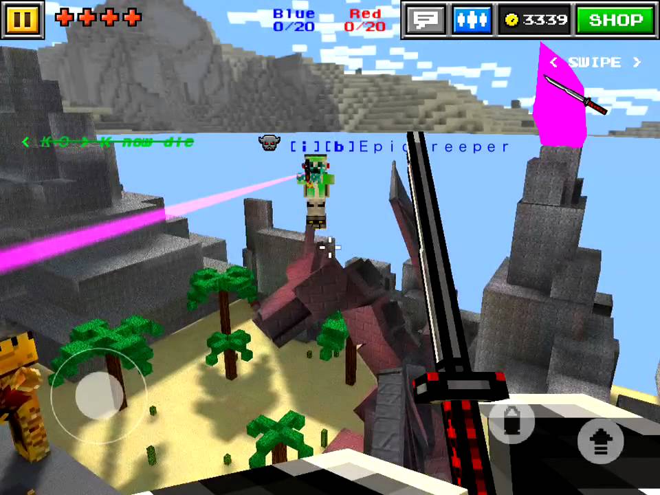 Pixel Gun 3D Coliseum Glitch - YouTube