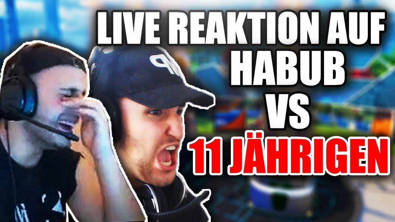 Habub 1v1'd einen 11 Jährigen! LIVE REAKTION | GunElite - YouTube