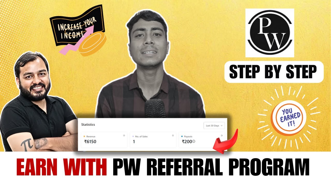 How to generate my PW Coupon Code | Physics Wallah Refer & Earn Program ...