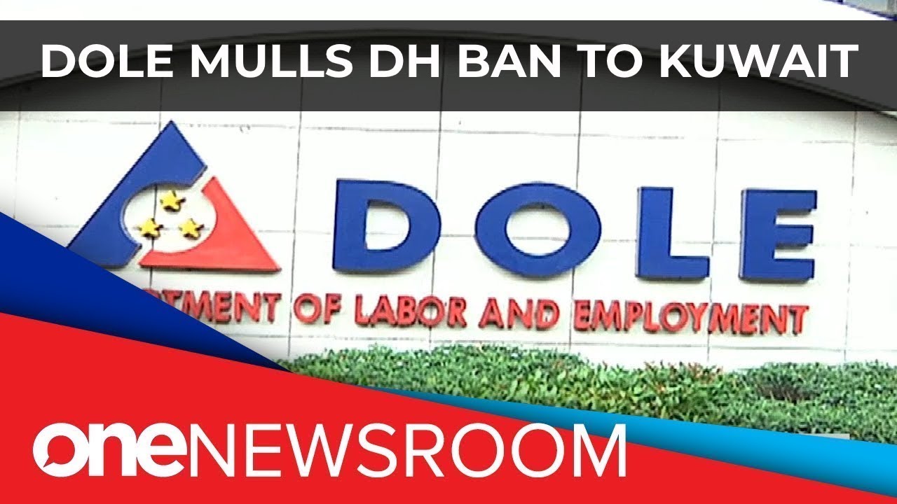 DOLE mulls DH ban to Kuwait over Filipina murder - YouTube