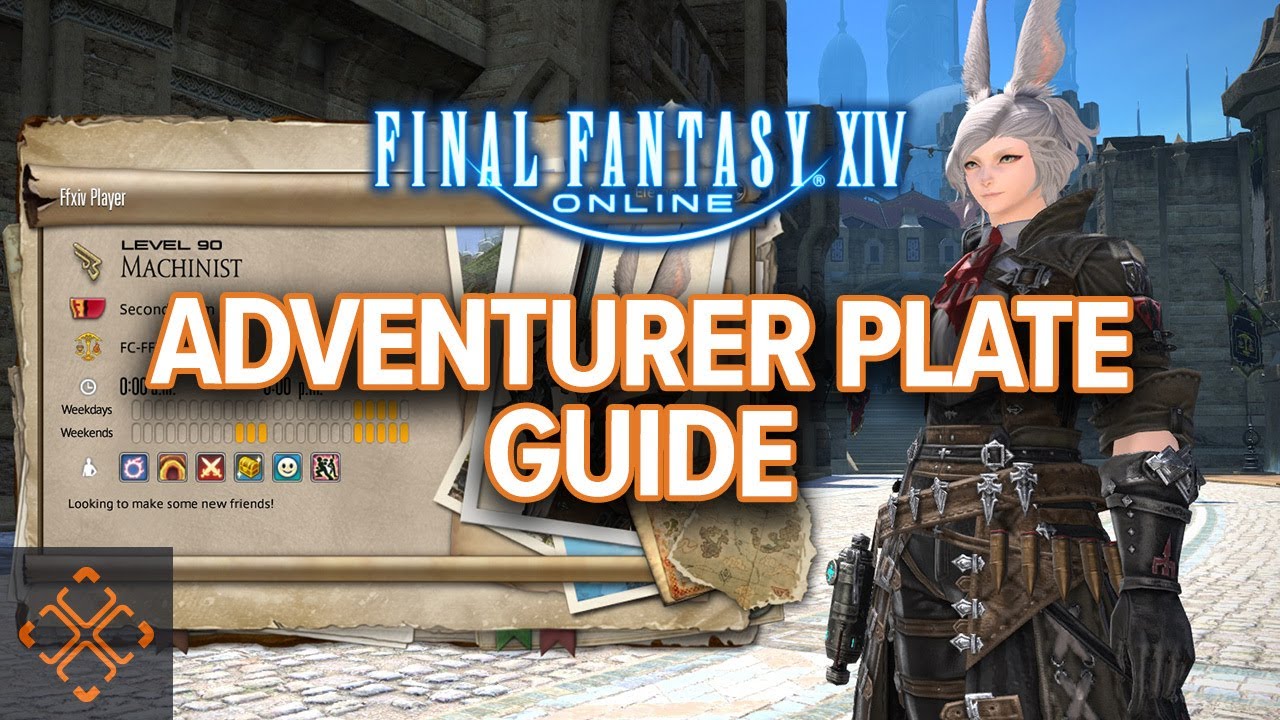 Final Fantasy XIV: Adventurer Plate Guide - YouTube