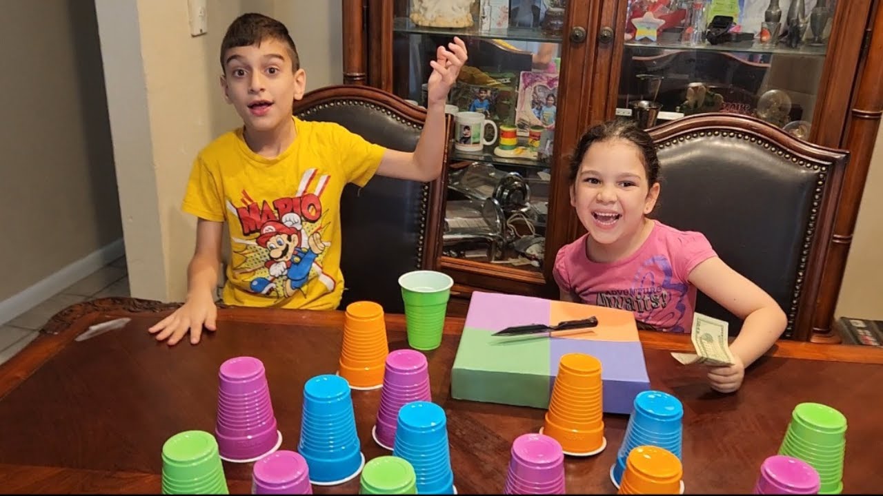 The Ultimate Mystery Revealed: What's Under the Colorful Cups Challenge ...