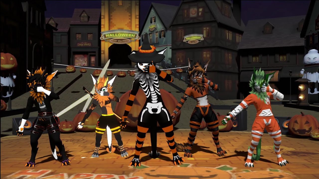 [VRChat MMD] Happy Halloween (Halloween Special) - YouTube