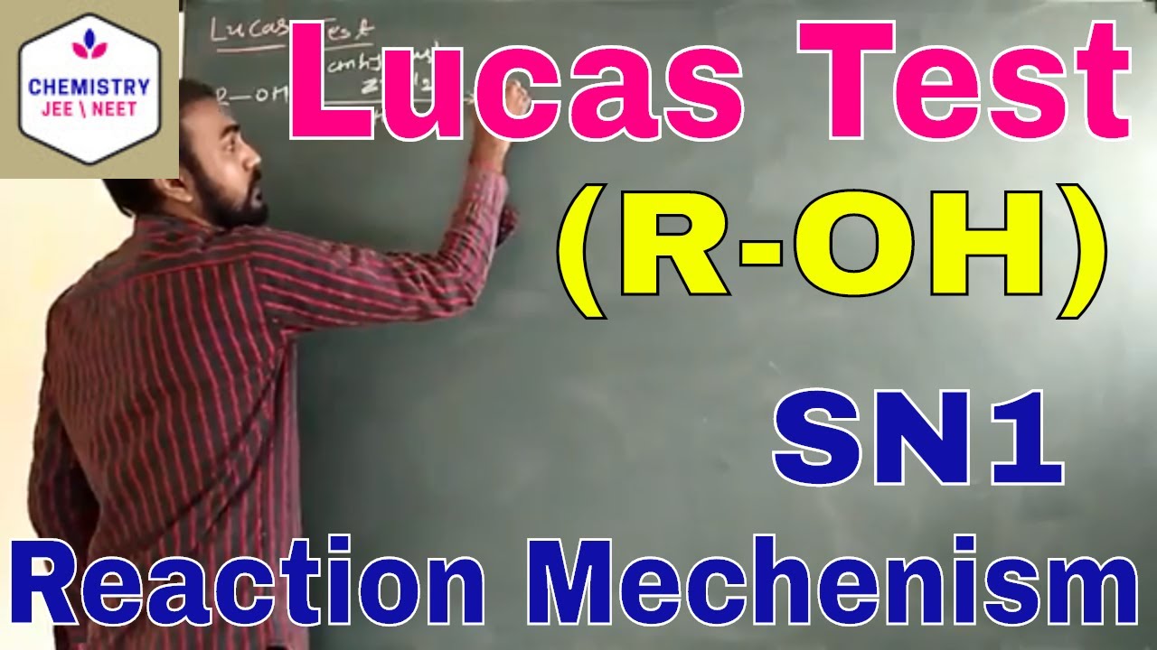 Lucas Test For SN1 Of Alcohol | CHEMISTRY | JEE | NEET | IIT | By ...