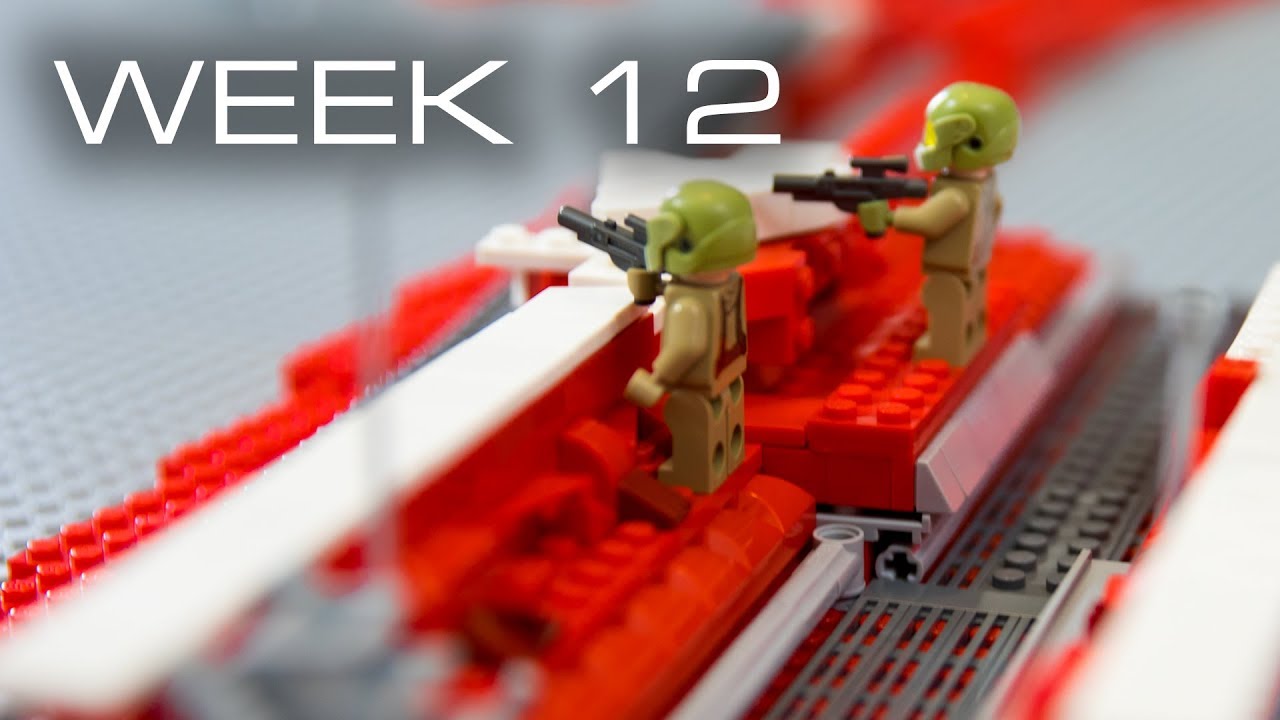 Building Crait in LEGO - Week 12: Trench Prototypes - YouTube